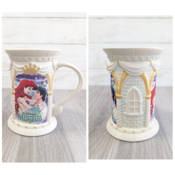 Disney | Dining | Disney Store Little Mermaid Ariel Prince Eric Ceramic ...